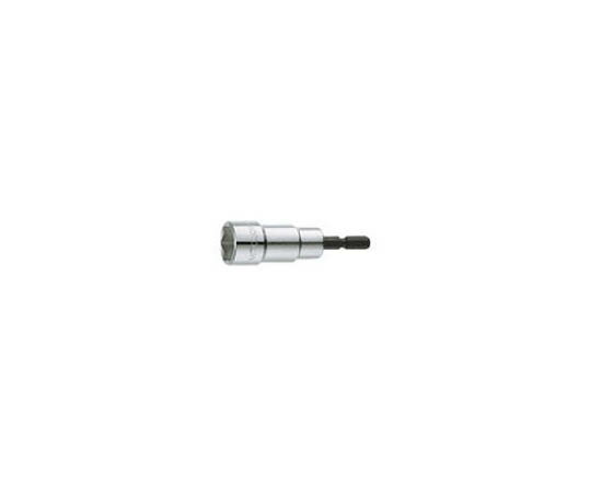ミトロイ（水戸工機） ビットソケット　ショート　18mm EF18S 1個●ショートタイプです。●花形口径は、精度の高いトルク伝達を可能にします。●ボルトナットにスムーズに差し込むことが可能です。●6角シャンク部(6.35mm)は圧入式で強...