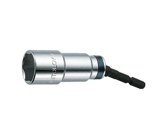 ミトロイ（水戸工機） ユニバーサルビットソケット　12mm（ハンガー） EUF12H 1本●首振り角度30°の広範囲使用可能で、狭い場所、障害物のある角際部のボルトの着脱に最適です。●ダブルナットもまわせ安定感の良いディープタイプです。●ハ...