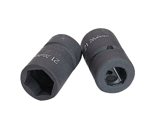 山下工業研究所 防振インパクトソケット NV1440021 1個●1/2(12.7mm)差込●防振インパクトソケット●21mm●コード番号：812-0058