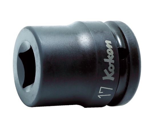 山下工業研究所 ホイールナット用4角ソケット　差込角19.0mm　対辺17mm PS6-17 1個●大型車のインナーナット専用の4角ソケットです。●対辺寸法（mm）：17●差込角（mm）：19.0●全長（mm）：53●適合Cリング：PK16...