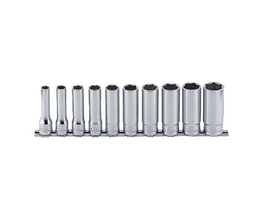 山下工業研究所 12角ディープソケットセット RS4305A10 1個●1/2(12.7mm)差込●12角ディープソケットレールセット●10ヶ組●コード番号：811-8362