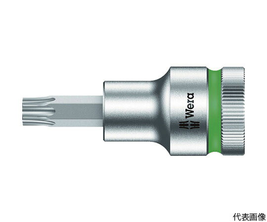 Wera 8767　C　HF　1/2　T55 003837 1本●各サイズが色で分けられているため、サイズを簡単に選べます。●ホールディングファンクションにより、ボルト、ねじを手の支え無しで取り付けられます。●クロムメッキ仕上げです。●すべ...