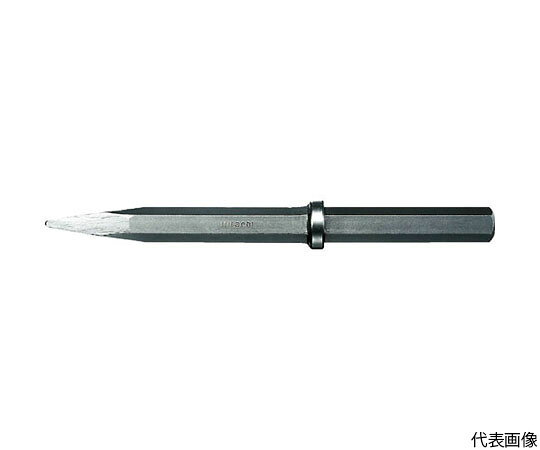 工機ホールディングス ブルポイント（丸軸）　450L 0095-5623 1本●ハンマードリル・ハンマー用ブルポイントです。●破砕・はつり作業に。●品名：ブルポイント●適合機種：H50SA●サイズ（mm）：長さ450●寸法（mm）：六角部2...