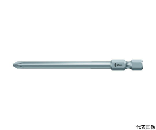 Wera 851/4Z　ビット　+3X152 059802 1本●スタンダードタイプのドライバー用ビットです。●頑強なビットで、鉄板や金属板での加工に適しています。●刃先：+3●全長（mm）：152●差込：6.35mm●原産国：チェコ●コー...