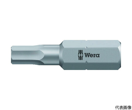 Wera 840/1Z　ビット　5/32 135074 1本●頑強なビットで、鉄板や金属板の加工に適しています。●Wera独自のHex-Plusと呼ばれる面接触構造により、六角ねじ穴の内側を傷めることなく、ねじの寿命を延ばすことにも貢献しま...