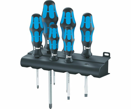 Wera 33/50/6A　クラフトフォーム　ダイヤモンドドライバー　セット 137801 1セット●細かいダイヤモンドの粒子が刃先にコーティングされています。●ザラザラのダイヤモンド粒子がねじに食いつくことで、カムアウトを防止し、またダイ...