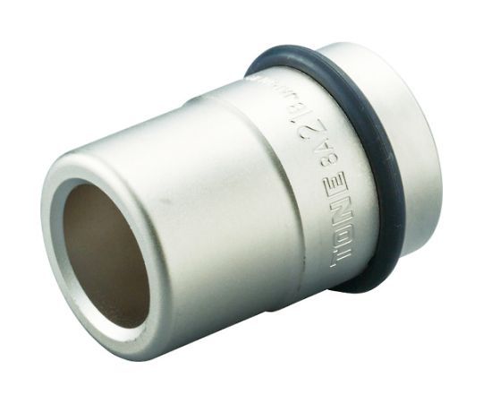TONE インパクト用インナーソケット　差込角25.4mm　対辺寸法20mm 8A-20BA 1個●バス・トラック用インナーナット着脱専用ソケットです。●中型車から大型車まで対応できるサイズです。●Oリング仮置き構造により、レンチにインパク...