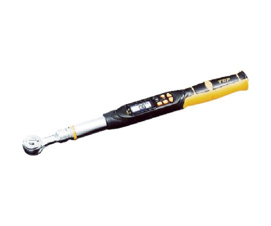 トップ工業 ラチェット形デジタルトルクレンチ 調整範囲27〜135N・m DRH135-15BN 1個●右方向、左方向の両方向を測定できます。●LCDバックライトで暗所での作業でも測定値を視認できます。●測定したトルク値（ピークホールドモー...