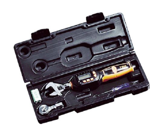 トップ工業 モンキ形/ラチェット形 デジタルトルクレンチセット 調整範囲12〜60N・m DS060-12BN 1丁●モンキ形トルクヘッドとラチェット形トルクヘッドがセットされ、様々な締め付け、トルク値測定のシーンに対応できます。●ブローケ...