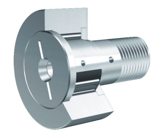 NTN F　ニードルベアリング（球面外輪タイプ・シール付）外径52mm幅24mm全長66mm KR52LL 1個●スタッド付きで取り付け容易です。●一般産機用。●外径（mm）：52●幅（mm）：24●全長（mm）：66●スタッド：M20×1...