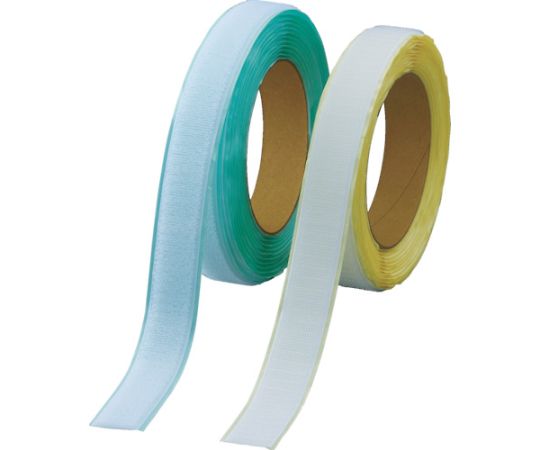 トラスコ中山 マジックテープRセット弱粘着20mm×5m白（1巻=1セット） TPD-205MTS-W 1組／セット●お好みのサイズにハサミでカットできます。●押さえるだけでしっかり固定でき、軽くはがせます。●ダンボールケース（紙）の接合に...