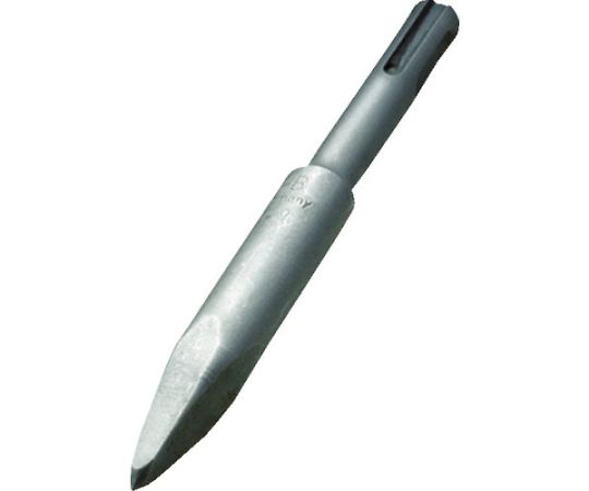 ハウスビーエム SDSショートブルポイント　（1本入） ZBP-140 1本●SDS小型ハツリ工具で、全長が140mmと短いため、電動工具の伝達能力が上がり作業性が向上します。●コンクリートのハツリに。●適合機種：SDS-plus小型ハンマ...