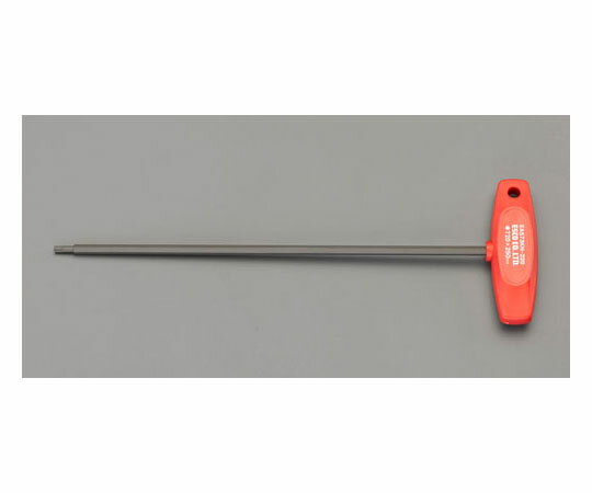 エスコ [Hexlobe]T型ドライバー T20x250mm EA573KN-220 1本●エスコオリジナル商品●サイズ：T20●軸長(mm)：250●ハンドル幅(mm)：89●型番：EA573KN-220