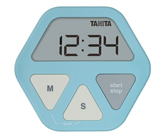 タニタ ガラスにつくタイマー ブルー TD-410 1個●ガラスに貼り付く厚さ9mmのタニタ最薄設計。●色：ブルー●サイズ：W85×H78×D9mm 約42g(電池含)●設定時間：最大99分59秒 1秒単位単位(カウントダウン)●音量：70...