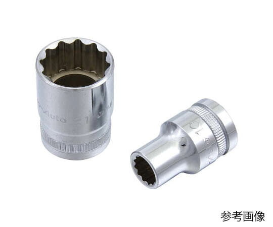 スエカゲツール（Pro-Auto） 1/2DR.ウェーブソケット8mm 0141080 1個●ボルトナットの角を傷つけにくい面接触タイプです。●ソケット12角形状。●ボルトやナットの締め付け、緩め作業。●入数：1個●対辺寸法(mm)：8●差...