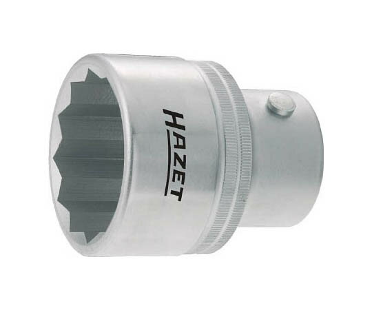HAZET ソケット(12角タイプ・差込角25.4mm) 対辺55mm 1100Z55 1個●スタンダード12角(12ポイント)ソケットです。●ソケット周囲に施したローレット加工により、手回し時の油などにのよる滑りを軽減します。●クロームバ...