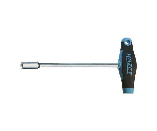 HAZET Tハンドルヘックスナットドライバー 対辺寸法10mm 42810 1本●T型ハンドルタイプでトルクが伝達できます。●ブレード、ナットドライブは一体で頑丈です。●ハンドルは手に優しいデザインです。●自動車、一般機械整備用。●入数：...