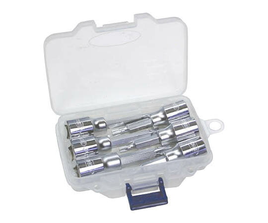 エイト TXソケットビット標準寸法(差込角9.5mm)6本セットT20〜T45 83XSB2045 1セット●錆び付いたボルトの弛緩等、大きな力の必要な作業が効率良く行えます。●ISO・JIS規格の「ねじ部品用ヘクサロビュラ穴」に基づき設計...