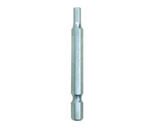 エイト 六角棒ビット 対辺6.35mm 溝13mm 3mmX65 単品 EA653MMX65 1本●ISO・JIS規格を上回るよう、設計・製作されている「プロ向け」の製品です。●六角穴付ボルト類の締結用。●入数：1本●全長(mm)：65●対...