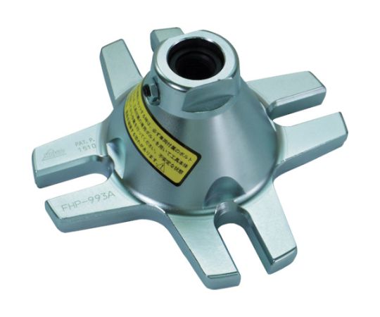ハスコー 車輌整備用品 フロントホイールハブプーラー 4穴用 ネジサイズM18×P2.0 FHP-993A 1個●FF車のフロントハブ、FR車のリアシャフトなどがスライドハンマー使用で簡単に抜き取りできる工具です。●ショック機構内蔵です。●...