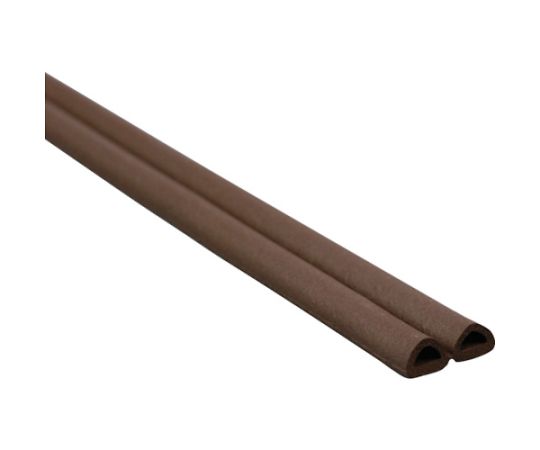光 戸当りクッションテープ　D型茶 KD8-50W 1巻●耐久性・耐候性に優れ、適度な弾力ですきまにピッタリとなじみ防音・防風効果があります。●戸当り、気密材に。●色：茶●幅（mm）：9●長さ（m）：50●厚さ（mm）：6●縦×横×長さ：6...