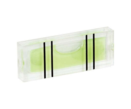エビス（水平器） 4本線フラット気泡管L25F 3.5×9.5×25 L25F4L 1個●機器に直接取付けられます。●機器への取付●入数：1個●長さ(mm)：25●高さ(mm)：9.5●厚み(mm)：3.5●感度：0.50mm/m=0.02...