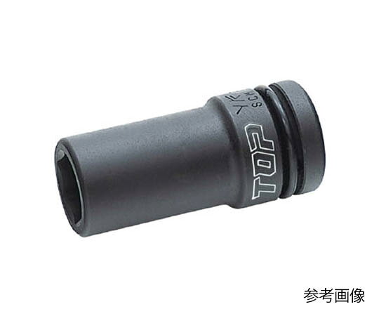 トップ工業 インパクト用ディープソケット 差込角12.7mm 24mm PT424L 1個●ボルトが長く出る場所や奥深い場所の作業に最適です。●インパクトレンチに接続して使用できます●※必ずボルト・ナットの二面幅に合ったサイズをご使用下さい...