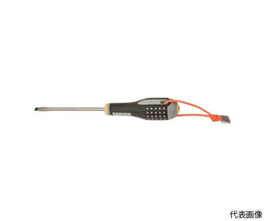 スナップオン・ツールズ グリップドライバー 高所作業向け -1.6×8.0 軸長175mm TAHBE-8257 1本●カラビナの取り付け用のダイニーマ製紐のついた、高所作業向けドライバーです。●エルゴハンドルにて作業者の疲労を軽減します。...