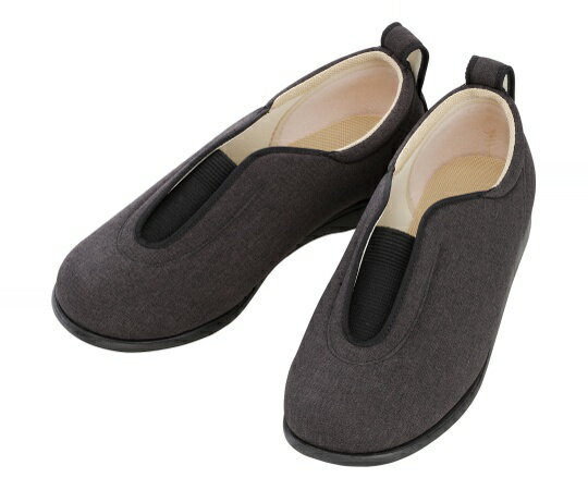 徳武産業 センターゴム　黒　S 1023 1足●手を添えずに着脱ラクラク●着脱簡単の"スリップオン"タイプ。●スリッパ代わりで気軽に日常生活にご利用いただけます。●ストレッチ生地と甲ゴムでほど良いフィット感。●ソフトな素材、優しい色合い。●...