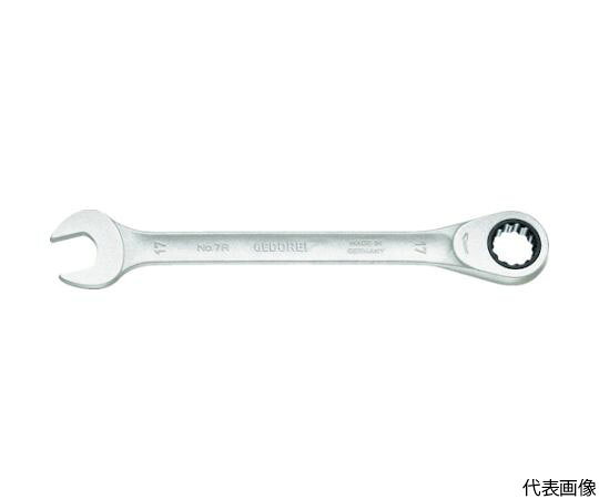 ゲドレー コンビネーションラチェットレンチ　12mm 2297108 1丁●ラチェット部分は独自の"UNIT DRIVE"構造でナットやボルトと接する表面積が大きく、均等かつ安定的に力がかかり、スムーズに回すことができます。●緩やかなトルク...