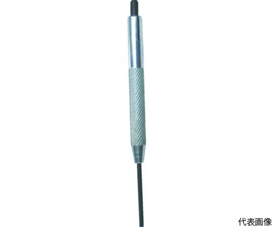 RACODON スライドスリーブ　平行ピンポンチ　3.4X100mm 234 1本●フランス製の高品質な平行ピンポンチです。●スリーブ部分がスライド可能です。●亜鉛メッキ処理が施されています。●全長（mm）：100●幅（mm）：8●先端径（...