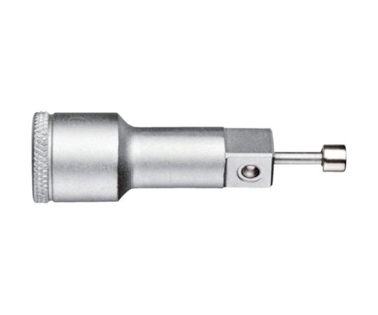 ゲドレー エクステンションバー3/8　65mm　磁石付 2960060 1個●先端の強力なマグネットによって、ボルトやナットをしっかり保持できます。●狭く届きにくい箇所でも作業できます。●差込角（mm）：9.5●全長（mm）：65●差込角凹...