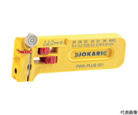 JOKARI ワイヤーストリッパー　SWS-Plus　025 40055 1丁●電気通信、データ制御などで使用される単線および複線のストリッピングに適しています。●使用範囲が固定されています。●全長（mm）：102●適合電線（mm）：0.2...