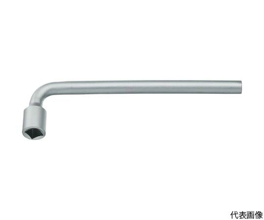 ゲドレー L型レンチ　差込角10mm 6194930 1個●自動車のホイルナット向けのレンチです。●対辺4角タイプです。●対辺寸法（mm）：10●全長（mm）：175●対辺形状：4角●材質／仕上：クロムバナジウム鋼（Cr-V）●原産国：ドイ...