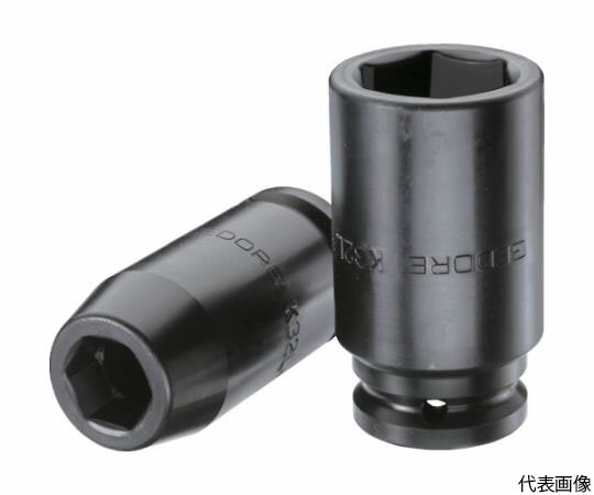 ゲドレー インパクト用ソケット（6角）　3/4　K32L　24mm 6283950 1個●ユニットドライブで接触面積を大きくすることで、ボルトが欠けにくいです。●大きいトルクをかけても頑丈で丈夫です。●対辺寸法（mm）：24●差込角（mm）...