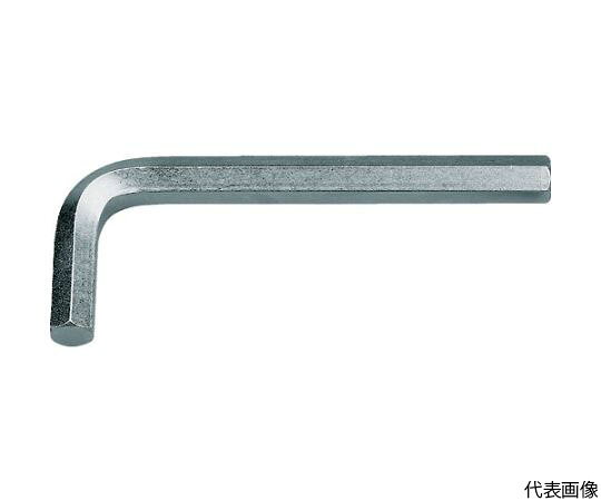 ゲドレー 六角棒レンチ　ショートタイプ　42　0.7mm 6342200 1本●12mmまでは亜鉛メッキ処理が施されており、防錆効果があります。●適度にブレンドされたクロムバナジウム鋼を使い長寿命です。●対辺寸法（mm）：0.7●首下寸法（...