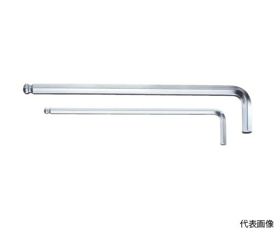 ゲドレー ボールポイント六角棒レンチ　42KEL　10.0mm 6370840 1丁●ボールエンドと六角の組み合わせで作業効率が上がります。●対辺寸法（mm）：10●首下寸法（mm）：40●全長（mm）：234●モデル：42KEL●対辺（m...