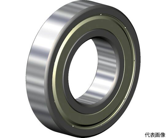 CCTYベアリングジャパン 深溝玉軸受 ベストバリュー（両側シールド）内輪径35×外47mm 6807 ZZ 1個●鋼板シールド付きです。●金属のシールド板を外輪に固定し、内輪シール面のV溝とのすきまを形成しています。●防塵性が要求される高...