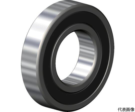 CCTYベアリングジャパン 深溝玉軸受 ベストバリュー合成ゴム接触両側シール内輪径45×外68 6909 2RS 1個●接触型合成ゴムシール付きです。●鋼板に合成ゴムを固着したシール板を外輪に固定し、シール先端部は内輪シール面のV溝側面に接...