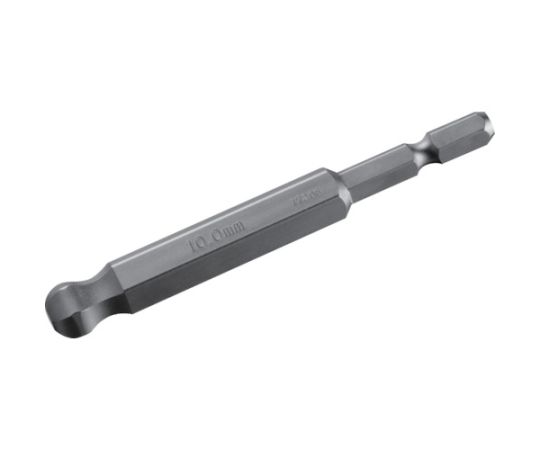 トップ工業 電動ドリル用ボールポイントビット　10mm EBP-100 1本●斜めからでもねじ穴をとらえることができ、角際などの狭い場所でもスムーズに回せます。●最高級の特殊合金を採用し、精度が高くサビにくい無電解ニッケルメッキ処理を施しま...