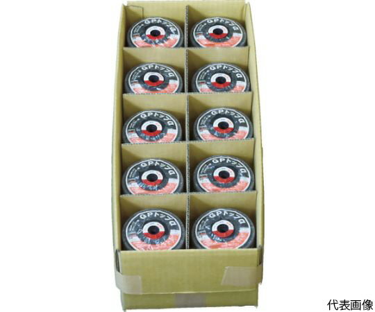 トラスコ中山 まとめ買い　GPトップα　アランダムΦ100　#80　100枚入 GP100AL-80-100P 1箱(100枚入)●100枚入りのお買い得パックです。●特殊成型をしているので目づまりしにくい設計になっています。●騒音少なく快...
