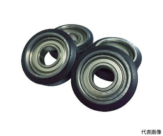 バンドー化学 バンコランベアリング　重負荷（L400）　12×40×14 L400-BB40-6001ZZ 1個●軽負荷タイプより許容負荷レベルが約3.7倍アップしたタイプです。●荷重（負荷）に対して変形が少ないため、走行抵抗を小さくできま...