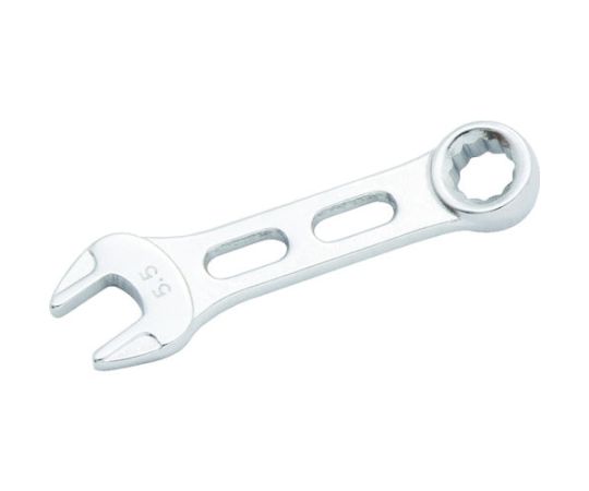 旭金属工業 ライツールコンビネーションスパナプチコン5.5mm LCWU005 1丁●ライツールの特長である軽量化・機能的なフォルム・高い作業性に携帯性をプラスしました。気軽に持ち運べるのでキーホルダやストラップとしても使用できます。●ナッ...