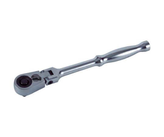 トラスコ中山 首振りラチェットハンドル　6.35mm TFRH2 1個●頭部がフレキシブルに振れることができ、狭い箇所などでの作業に適しています。●72歯のギアを採用し、狭い場所での作業を可能にしました。●歯数（枚）：72●差込角（mm）：...
