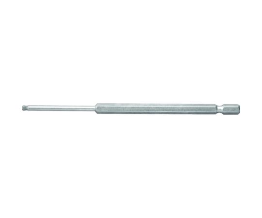 トラスコ中山 ロングボールポイント六角ビット　150L　3.0mm THBAL-30 1本●先端にボールポイント加工が施されているため、ドライバーを傾けた状態でもネジを回せます。●六角穴付きネジ、六角穴付きボルト回しに。●対辺（mm）：3....