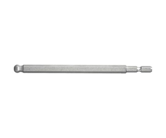 トラスコ中山 ロングボールポイント六角ビット　150L　8.0mm THBAL-80 1本●先端にボールポイント加工が施されているため、ドライバーを傾けた状態でもネジを回せます。●六角穴付きネジ、六角穴付きボルト回しに。●対辺（mm）：8....