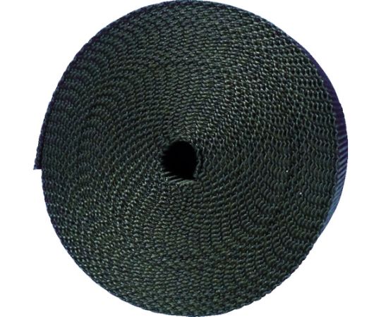 トラスコ中山 ナイロン平ベルト 1.2t×25mm×5m 黒 TNB255-BK 1巻●一般的な合成繊維で最も強度があるナイロンを使用し、摩擦と衝撃にも強く耐熱性にも優れたベルトです。●バッグのベルトなどに。●荷物の簡易的な結束などに。●商...