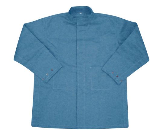 吉野 ハイブリッド（耐熱・耐切創）作業服　上着　ネイビーブルー YS-PW1BXL 1着●500℃で炭化する高耐熱繊維を使用しており、溶融や収縮を起こしません。●通気性がよく、作業の快適性を保ちます。革製品と違い軽くしなやかで、吸水性に優れ...