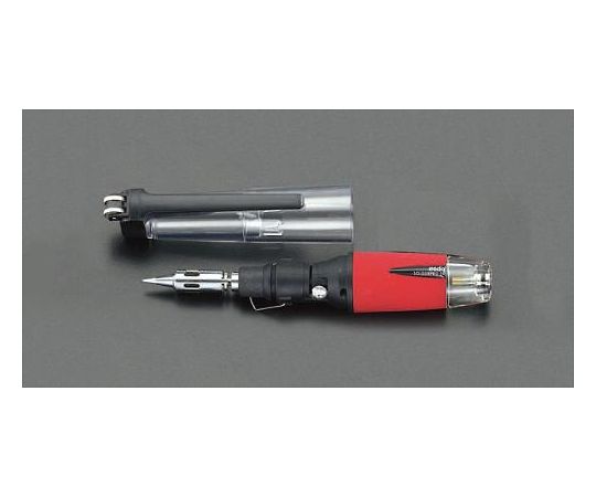 エスコ 半田ごて(ガス式) EA304ZB-100A 1本●ガスはブタンガス(EA916WR-10A)をご使用下さい。●最高温度：半田ごて：400℃、トーチ：1300℃●使用時間：30分(中火で)●カートリッジ容量：7ml●能力：30/70...