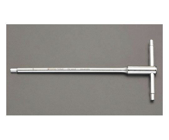 エスコ [Hexagon]T型レンチ　2.5×140mm EA573TW-2.5 1本●軸+ハンドル先端3ヵ所で締め付けが可能●※スライド式の為、長さ調整が簡単で様々な場所で使えます。●サイズ：2.5mm●全長：140mm